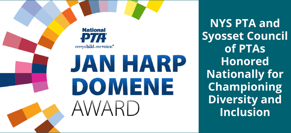 New York State PTA and Syosset Council of PTAs Honored Nationally for ...