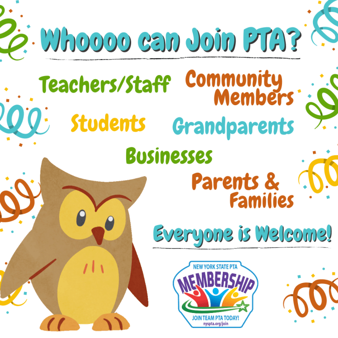 Who Can PTA Graphics - New York State Parent Teacher Association