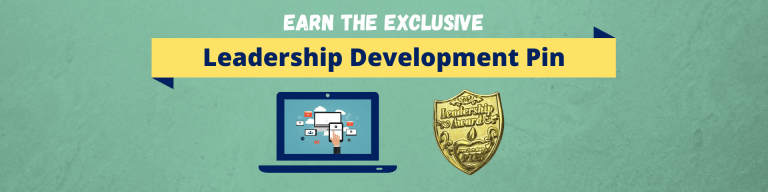 Leadership Development Pin - New York State Parent Teacher Association